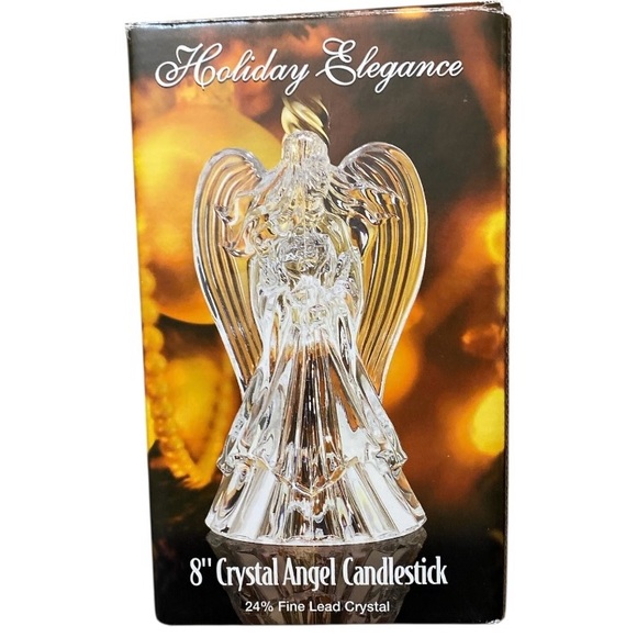 St. George Crystal. | Holiday | Vintage Holiday Elegance Crystal Angel ...